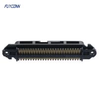 China TE 229975-1 Replacement CHAMP Docking Connector 50 64 Position D-Shaped Receptacle 2.16mm Pitch for sale