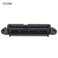 China TE 229975-1 Replacement CHAMP Docking Connector 50 64 Position D-Shaped Receptacle 2.16mm Pitch for sale