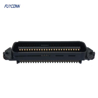 China TE 229974-1 CHAMP Docking Connector Plug 50 64 Position 2.16 mm Pitch IDC Cable Mount for sale
