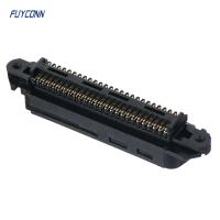 China TE 229974-1 CHAMP Docking Connector Plug 50 64 Position 2.16 mm Pitch IDC Cable Mount for sale