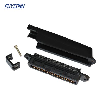 China TE 5229913-1 IDC D-Sub Receptacle Connector Kit 50 Pin 2.16 mm Pitch for sale