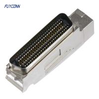 China Amphenol 957 M1002101 100 Pin IDC Connector 2.16mm Pitch Male Plug with Zinc Cover for sale