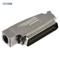 China Amphenol 957 M1002101 100 Pin IDC Connector 2.16mm Pitch Male Plug with Zinc Cover for sale
