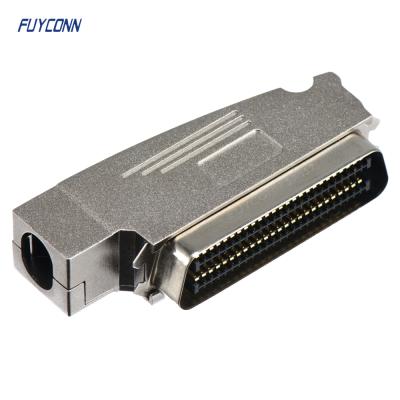 China Amphenol 957 M1002101 100 Pin IDC Connector 2.16mm Pitch Male Plug with Zinc Cover for sale