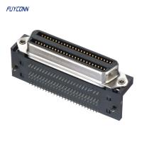China AMP 957F10063B002 100 Pin Female Right Angle Centronic Connector for sale