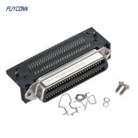China AMP 957F10063B002 100 Pin Female Right Angle Centronic Connector for sale
