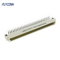 China DIN 41612 B Type 64-Pin Male Right Angle PCB Connector 2.54mm Pitch Solder Termination for sale