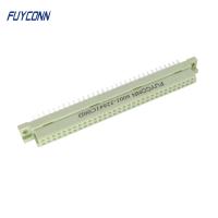 China DIN 41612 Connector 64-Pin Type B Female Solder Straight 2.54mm Pitch Eurocard for sale