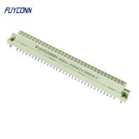 China DIN 41612 Type B Female Solder Clip 64-Pole Connector 2.54mm Pitch for sale