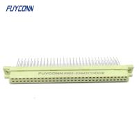 China DIN 41612 B064FS-13 64-Pin Female Solder Connector 13mm Terminals Eurocard for sale