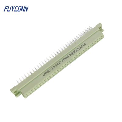 China DIN 41612 B064FP-4 Connector 64 Pin Female Press-in 2 Rows Straight PCB Type B for sale