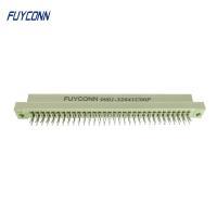 China DIN 41612 B064FP-4 Connector 64 Pin Female Press-in 2 Rows Straight PCB Type B for sale