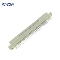China DIN 41612 B064FP-4 Connector 64 Pin Female Press-in 2 Rows Straight PCB Type B for sale