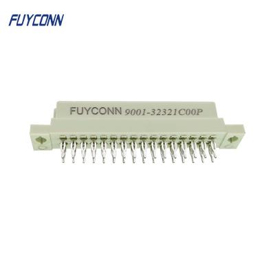 China DIN 41612 Type 2B Female Press-in 32-Pin Connector 3 Row 2.54mm Pitch Eurocard for sale