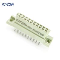 China DIN 41612 Connector 20 Pin Female Press-in 2 Row Type 3B Replacement for Harting 09 24 220 6850 for sale