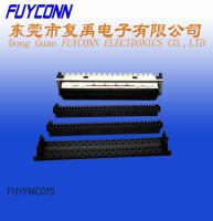 China 68-Pin SCSI MDR Mini D Ribbon Connector 1.27mm Pitch IDC Crimp Type for Computer Peripherals for sale