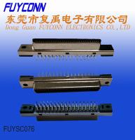 China 100-Pin PCB Straight SCSI Connector - Female MDR Type with 1.27mm Pitch and 1A Current Rating for sale