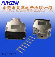 China V.35 Female Crimping Connector with L-Shape Plastic Case for Cisco Routers - 1-34 Pin, 7A Current Rating for sale