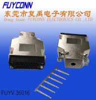 China V.35 Male Crimping Connector with Plastic Housing for Cisco Routers - 1-34 Pins, 7A Current Rating, -55°C to +105°C Operating Range for sale