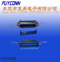 China 2.16mm 36 Pin Ribbon Cable Connector Female IDC Type Spring Latch for sale