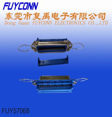 China 2.16mm 36 Pin Ribbon Cable Connector Female IDC Type Spring Latch for sale