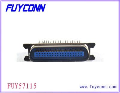 China MD Type DDK 36 Pin Centronic Male Right Angle PCB Connector Certificated UL for sale