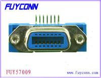 China Centronic 50-pin Right Angle PCB Female Connector with 2.16mm Pitch and 5A Current Rating for sale