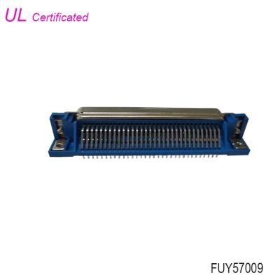 China DDK 64 Pin Centronic PCB Right Angle Female Connector 2.16mm Pitch UL Certified for sale