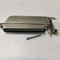 China Amphenol 70640 RJ21 64-Pin Male Centronic IDC Connector with 2.16mm Pitch and Metal Cover for sale