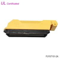 China Champ TYCO 25 Pair RJ21 Plug Centronic 64-Pin IDC Connector with 2.16mm Spacing and Side Cable Entry for sale