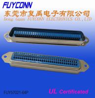 China Certified UL Centronic Connector 64 Pin Male Straight PCB Connector for sale