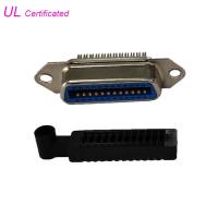 China IEEE 488 GPIB 24-Pin Female Crimping Centronics Connector IDC Type with 2.16mm Pitch and 5A Current Rating for sale