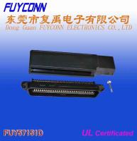 China TYCO RJ21 64 Pin Centronic Champ IDC Plug Side Entry Connector UL 5A for sale
