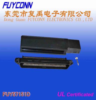 China TYCO RJ21 64 Pin Centronic Champ IDC Plug Side Entry Connector UL 5A for sale