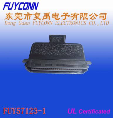 China TYCO 50 Pin Male Centronic IDC RJ21 Connector 2.16mm Pitch with Plastic Cover for sale