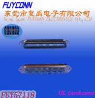 China Amp 64 Pin Male IDC Champ RJ21 Centronic Connector 2.16mm Pitch UL for sale
