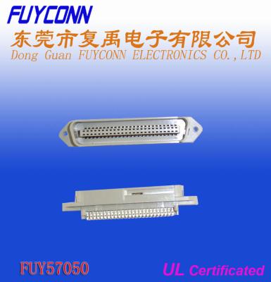 China 50 Pin Male Centronics Connector Solder Type 2.16mm Pitch Champ Plug for sale