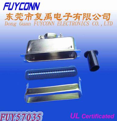 China 24 Pin Centronic Male Plug Connector Easy Soft Type Metal Cover 2.16mm Pitch for sale