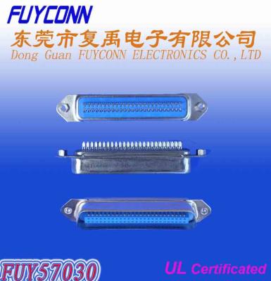 China 50 Pin Solder Male Centronic Connector UL Certified Hex Head Screws 2.16mm for sale