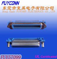 China Centronics Champ PCB DIP Right Angle Female Connector 14 24 36 50 Pin with Board Lock for sale