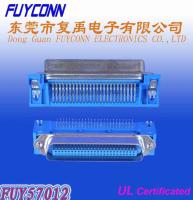 China Centronics 24 Pin Male Right Angle PCB Connector 2.16mm Pitch with Board Lock for sale