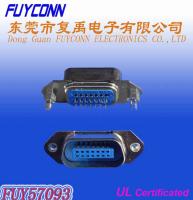China 50 Pin Centronic Connectors , Straight Angle PCB Male Connector Certified UL for sale