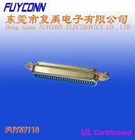 China 50 Pin Centronic Connector Female PCB Mounted Stragiht Connector Certified UL for sale