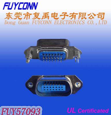 China 14 Pin Champ Male PCB Connector Straight Angle Multipin Connectors for sale