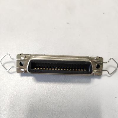 China PBT 36 Pin Centronics Female Connector Press Pin Contact 2.16mm Pitch for sale