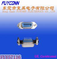 China 36 Pin Centronic Straight Angle Female PCB Mounted Connector Certified UL for sale