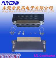China Centronics 100 Pin Right Angle PCB Mount Female Receptacle Connector 2.16mm Pitch for sale
