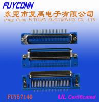 China Centronic 50 Pin Male Right Angle PCB Connector 2.16mm Pitch UL Certified for sale