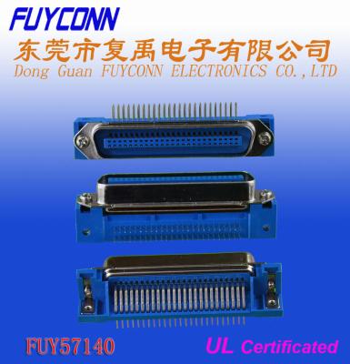 China Centronic 50 Pin Male Right Angle PCB Connector 2.16mm Pitch UL Certified for sale