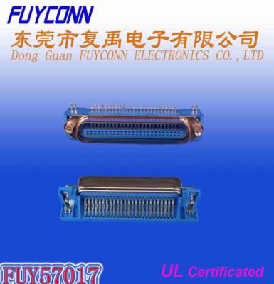 China 25 Pairs Centronic DDK Plug PCB R/A Connector Certified with Boardlock UL for sale